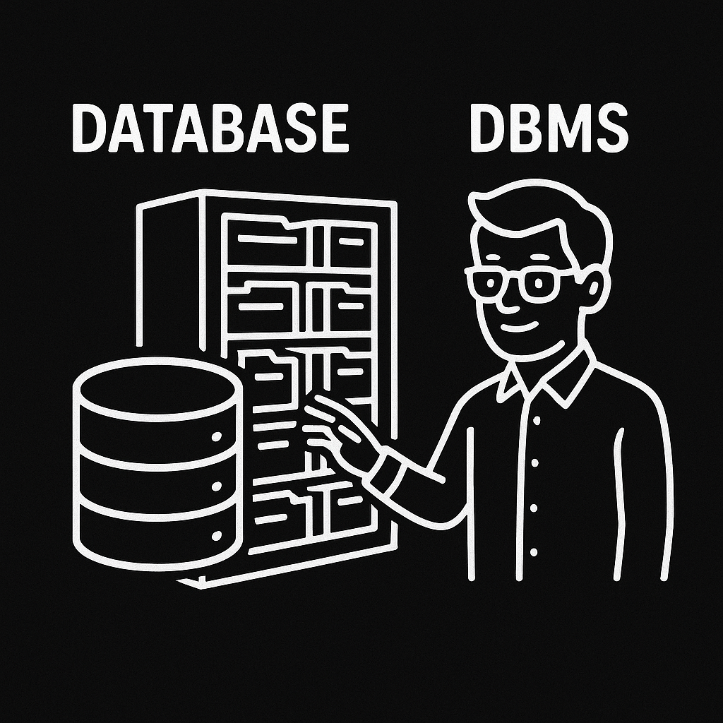 Difference Between “Database” and “DBMS” Clearly Explained. | by Saud Ahmad | Medium