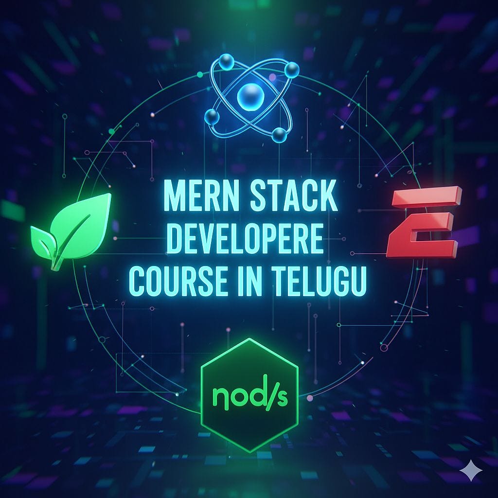 MERN Stack Developer Course in Telugu: Hands-On Experience with Live Projects | by Padmajach ...