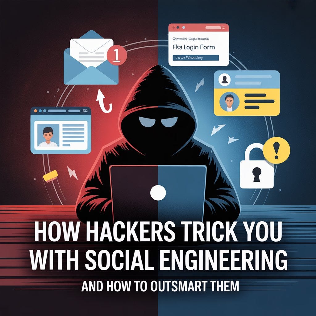 How Hackers Trick You with Social Engineering — And How to Outsmart Them | by Azmat Ali | Jun ...
