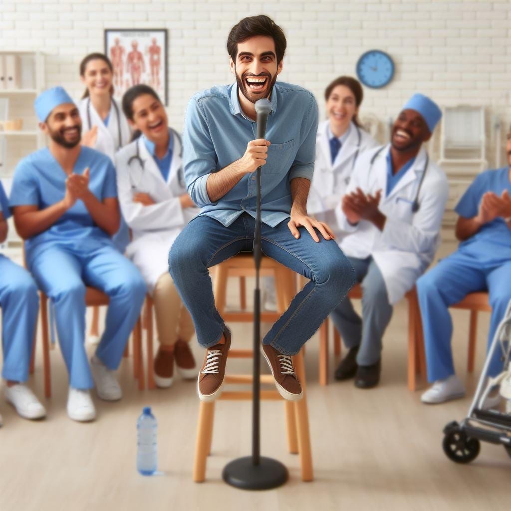 Hospital: The Ultimate Comedy Club | by Roller food and diesel fumes ...