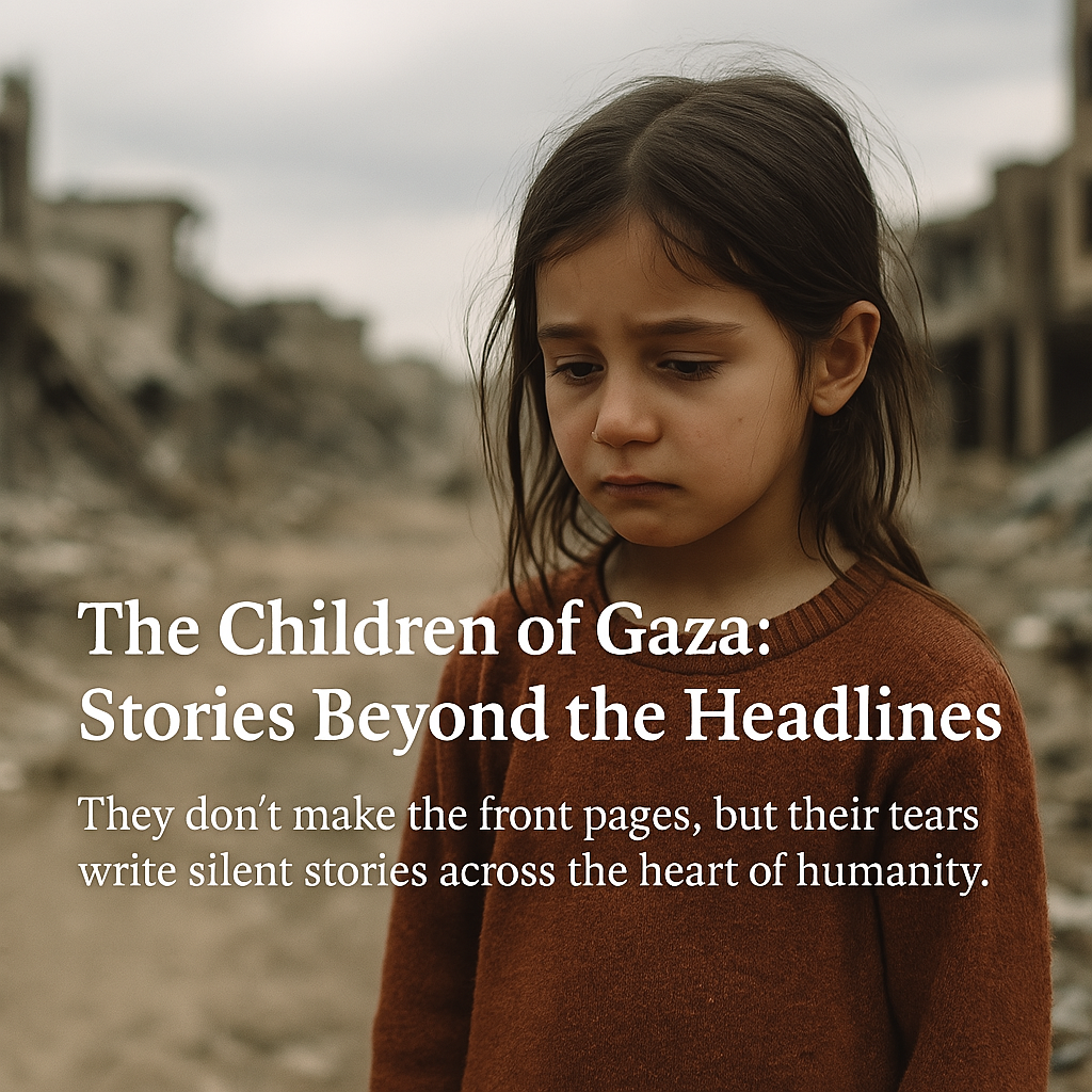 The Children of Gaza: Stories Beyond the Headlines | by Aneela Nargis ...
