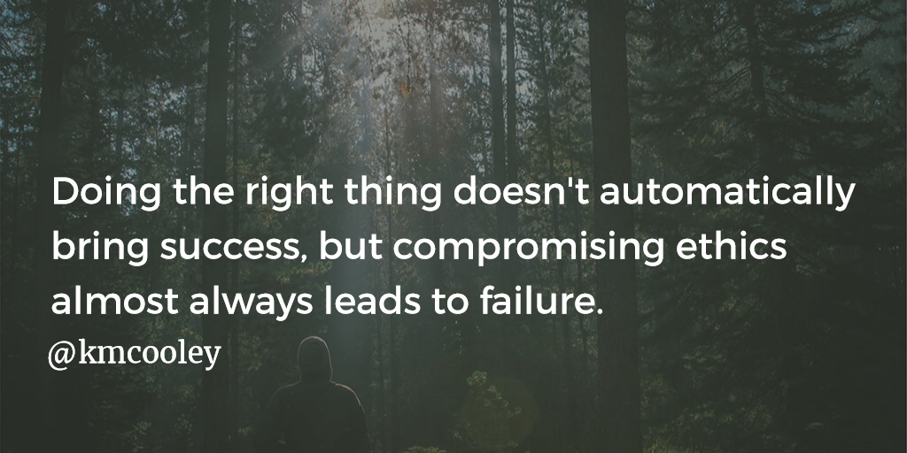 Veer Right. Doing the right thing doesn’t… | by Kimberly M. Cooley ...