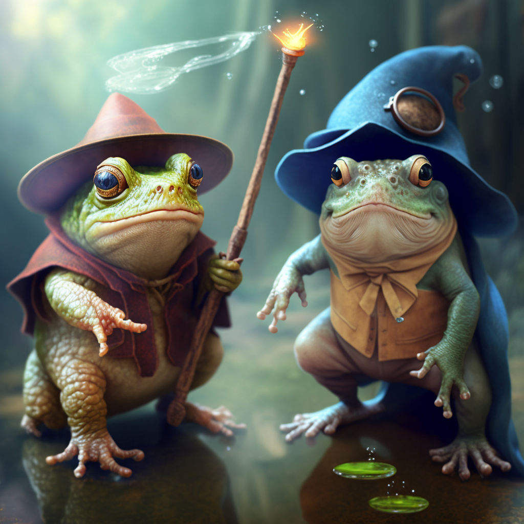 The Wand and The Weird — Frog vs Newt - Jason Delph - Medium