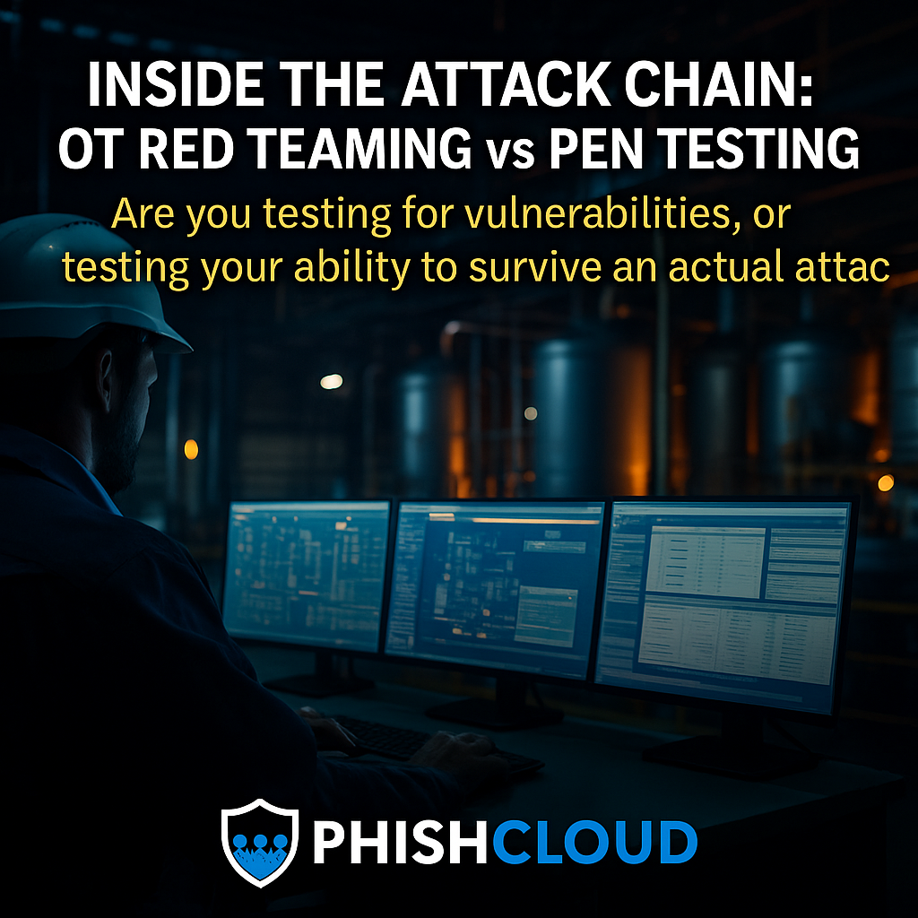 Inside the Attack Chain: OT Red Teaming vs Penetration Testing: Why ...