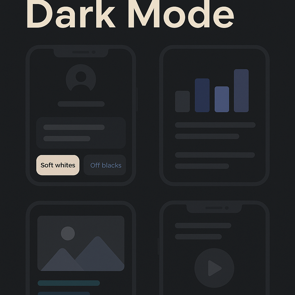 Designing with Dark Mode in Prototypes | by H | Medium