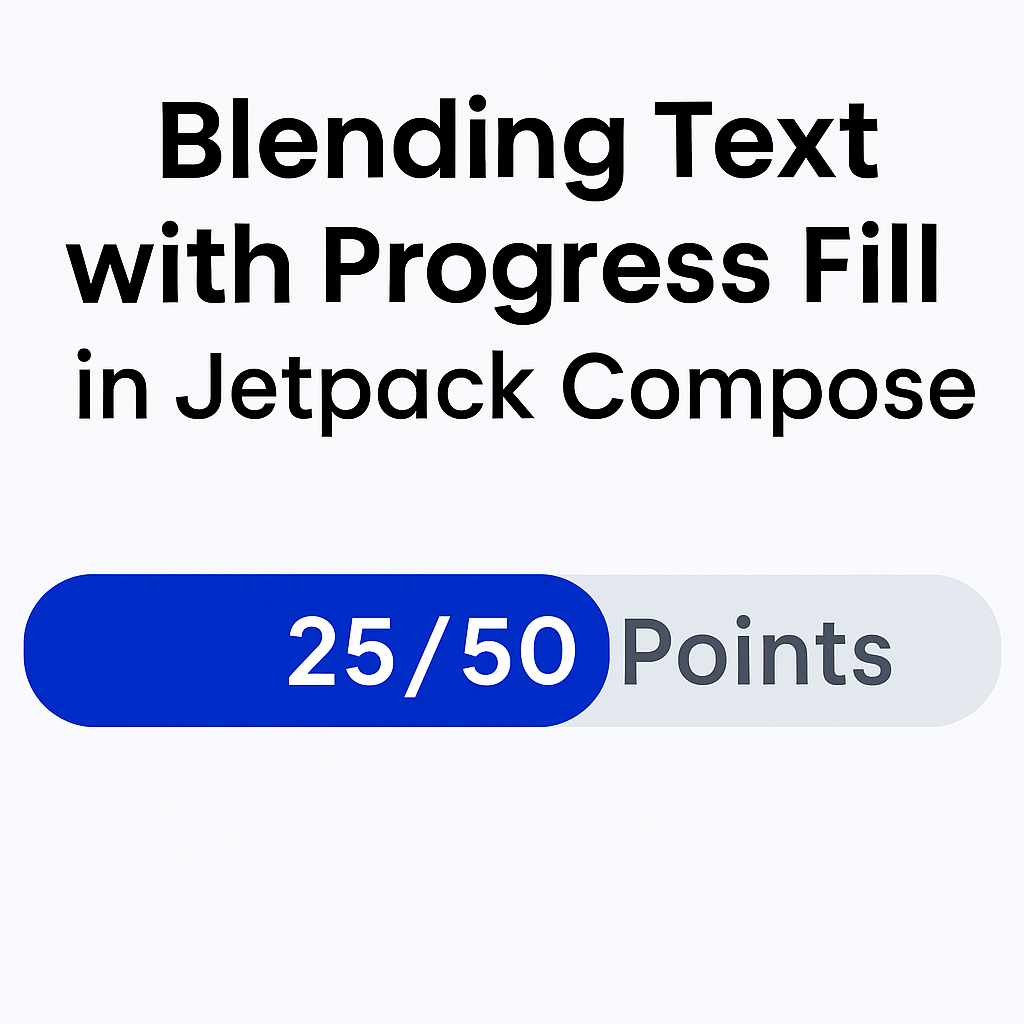 Jetpack Compose Trick: Progress Bar That Reveals Text with Dynamic Color Blend | by Harsh Prasad ...