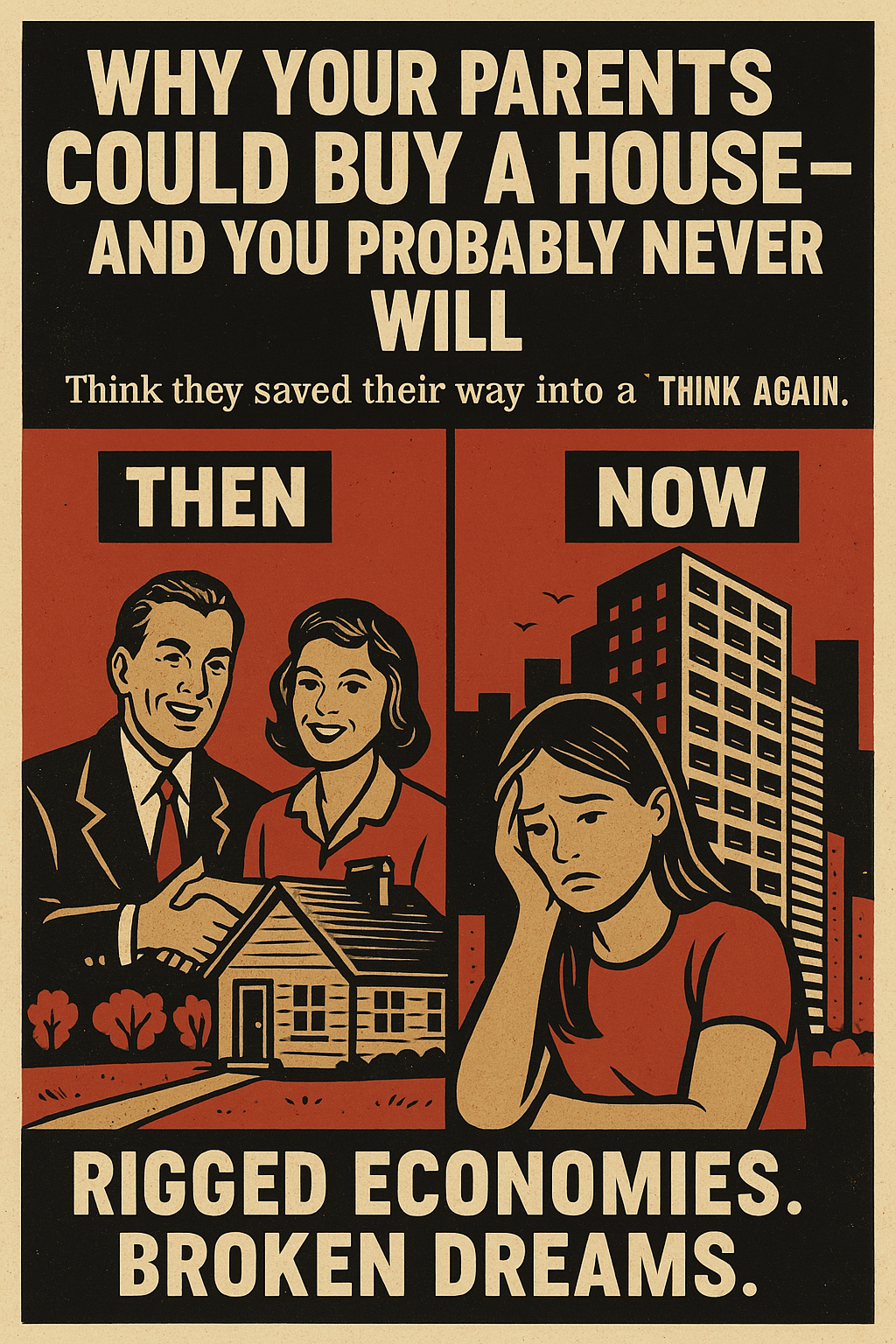 Why Your Parents Could Buy a House — And You Probably Never Will | by ...