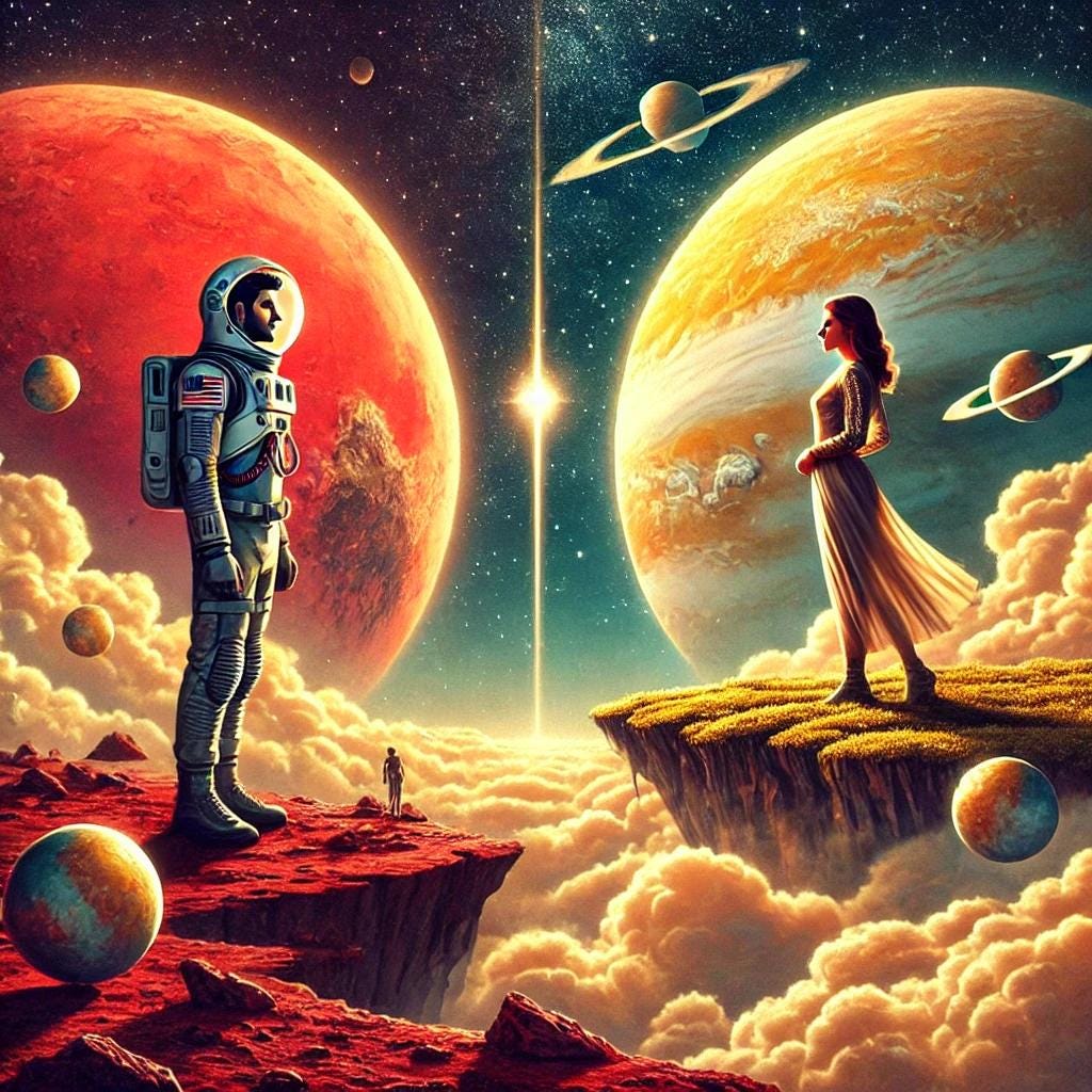 Men from Mars, Women from Venus?. Nope, everyone is from Earth!! | by ...