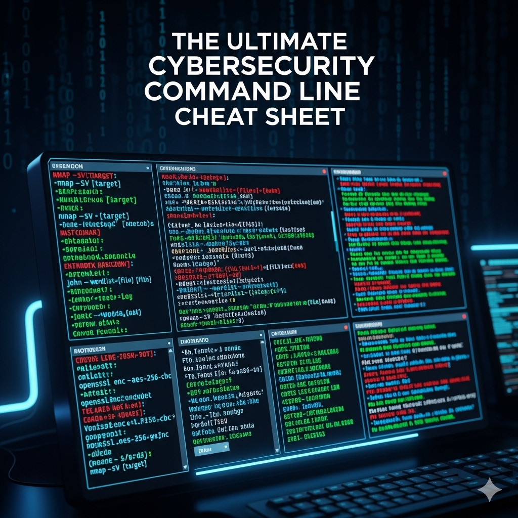 The Ultimate Cybersecurity Command Line Cheat Sheet | by eRRoR | Sep ...