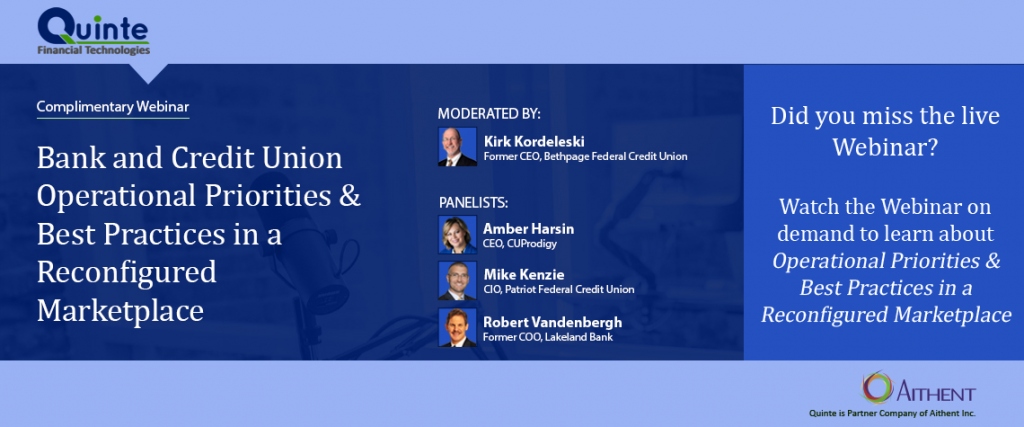 Operational Priorities & Best Practices for a Reconfigured Banking ...