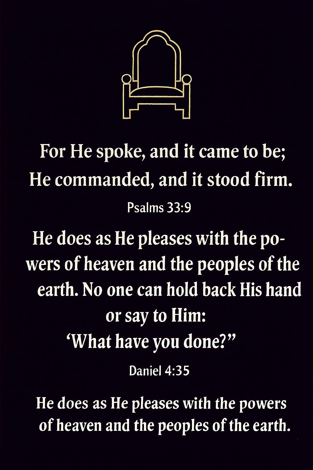 The Sovereignty of God Cannot Be Profaned – The Spiritual Revelation of ...