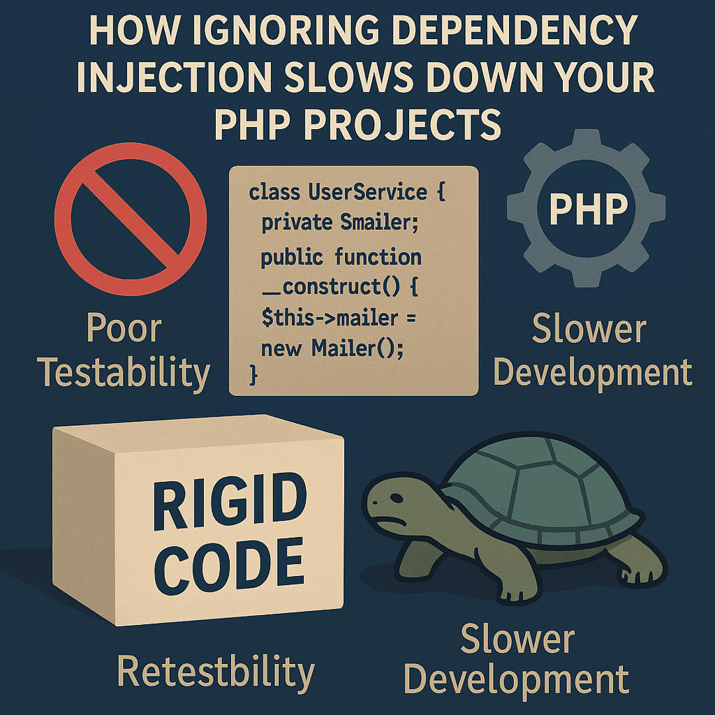 🚫 How Ignoring Dependency Injection Slows Down Your Php Projects 🚀 By 4432