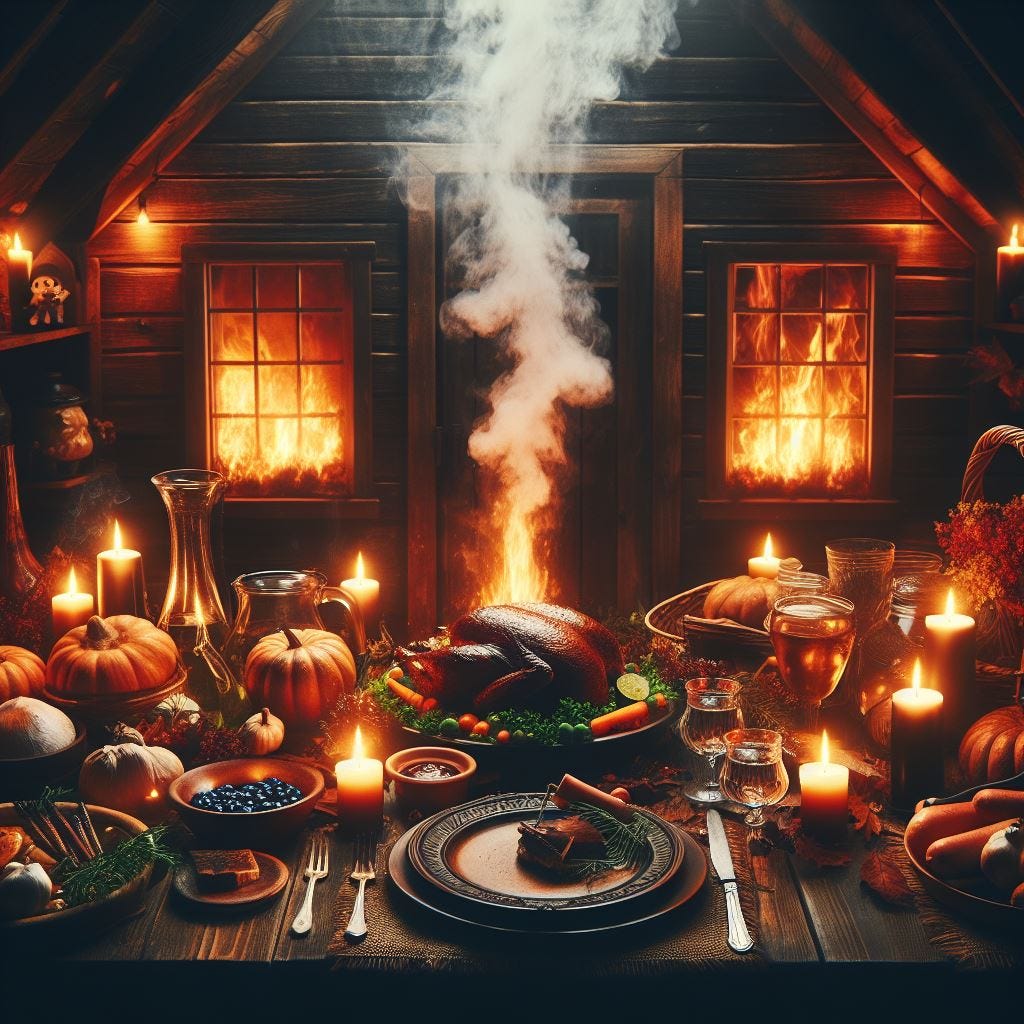 Too Possessed To Be Stressed This Thanksgiving | by Cory McGuinness | Medium