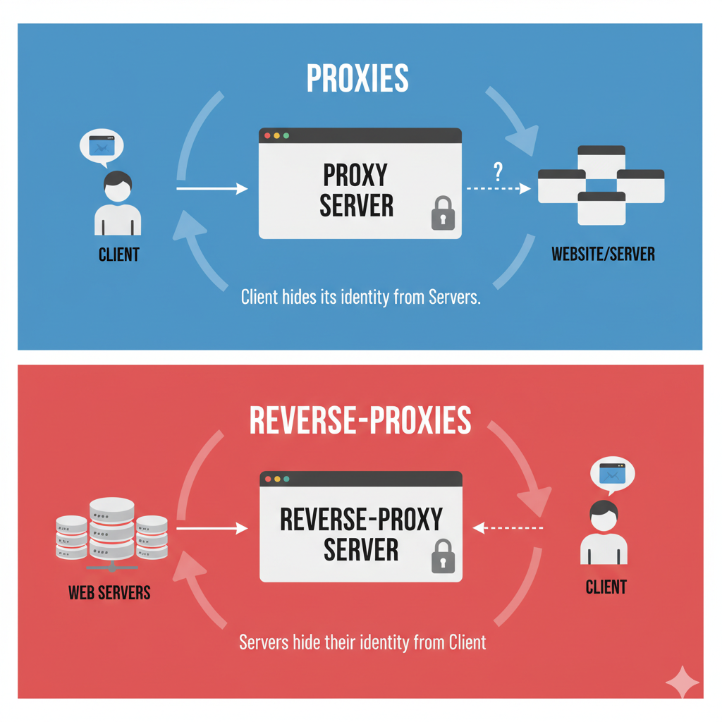 Proxies Vs. Reverse-Proxies in nutshell | by Abdulrahman Badr | Sep, 2025 | Medium