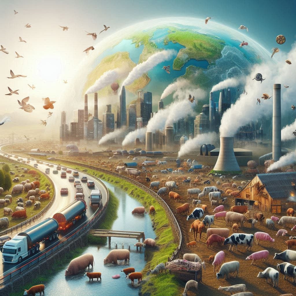 The Environmental Impact of Livestock - A Deep Dive into Methane Emissions | by Balozi Baraza ...