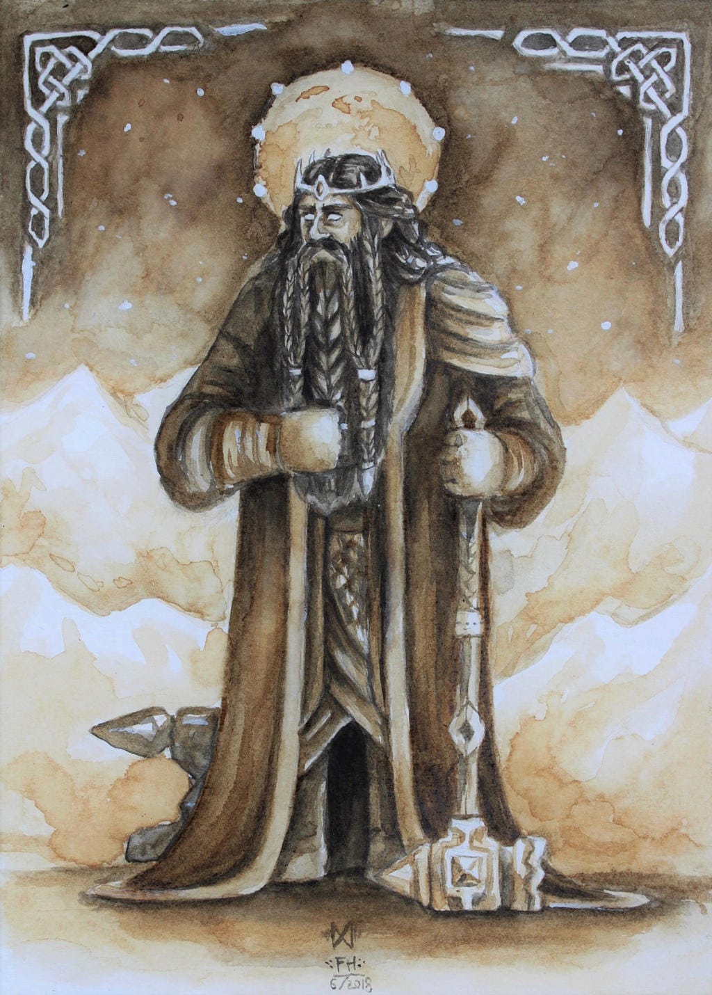 Who was Durin the Deathless ?. Aule (creator of dwarves) created Durin ...