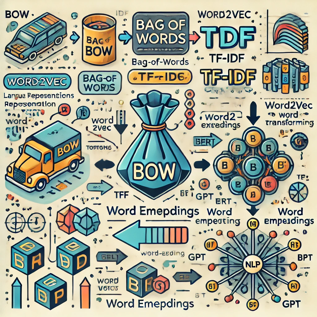 Evolution of Language Representation Techniques: A Journey from BoW to GPT | by Shaik Noor Basha ...