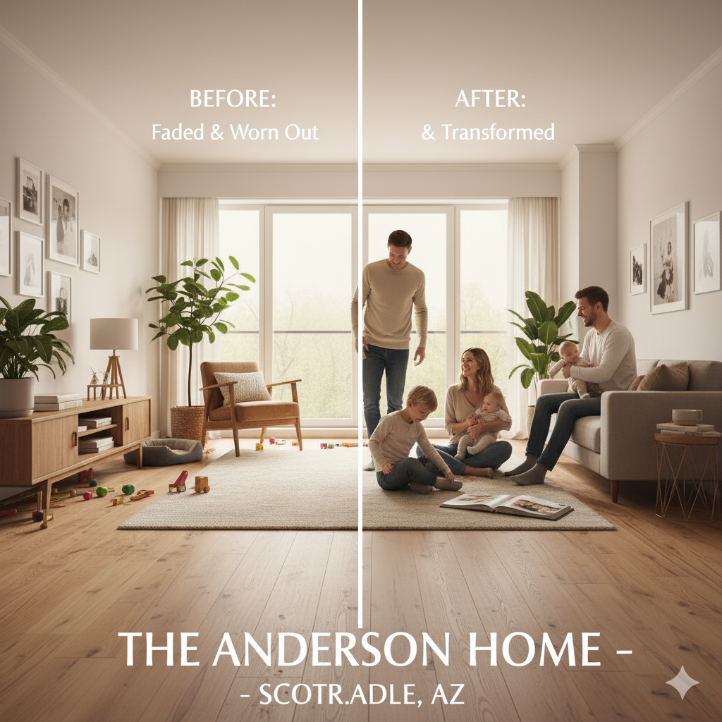 From Faded to Fabulous: How a Dream Floor Transformed the Anderson Home ...