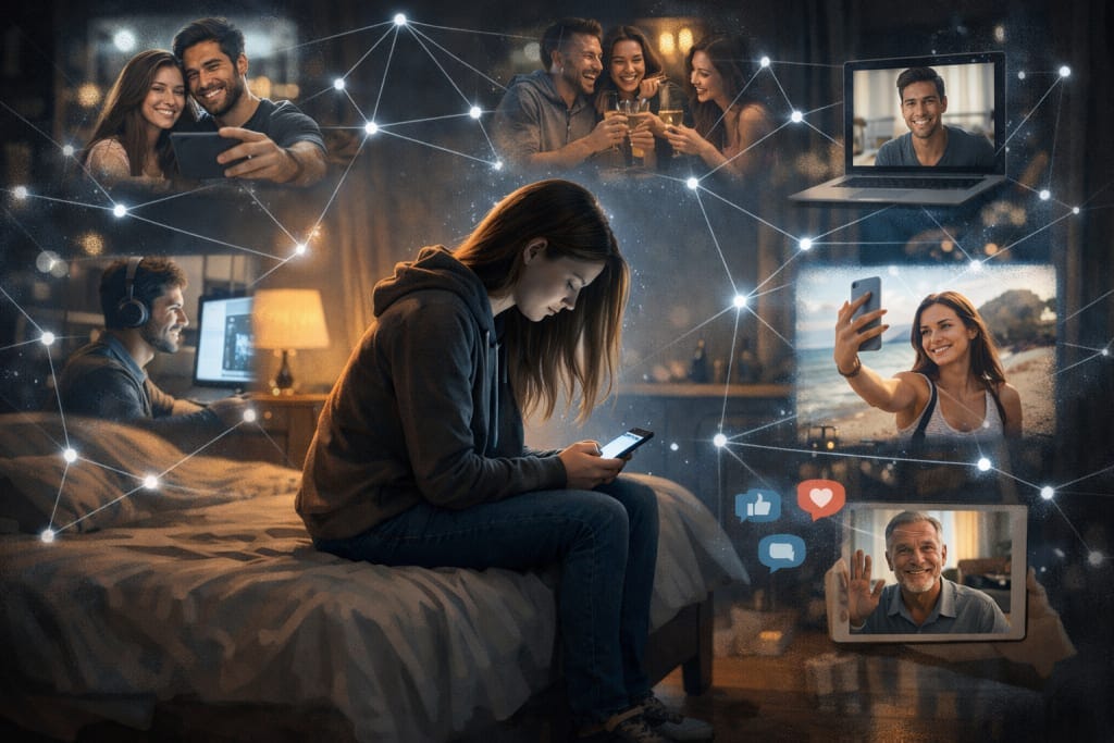 Everyone Is Connected. Why Do So Many of Us Feel Alone? | by Zainab ...