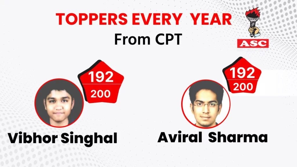 Consistent Toppers at CPT Exam — Anil Sharma Classes: Rajasthan’s Best ...