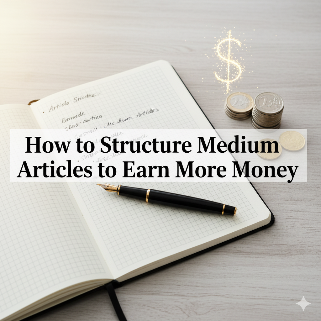 How to Write and Structure Medium Articles to Earn More Money: | by ...