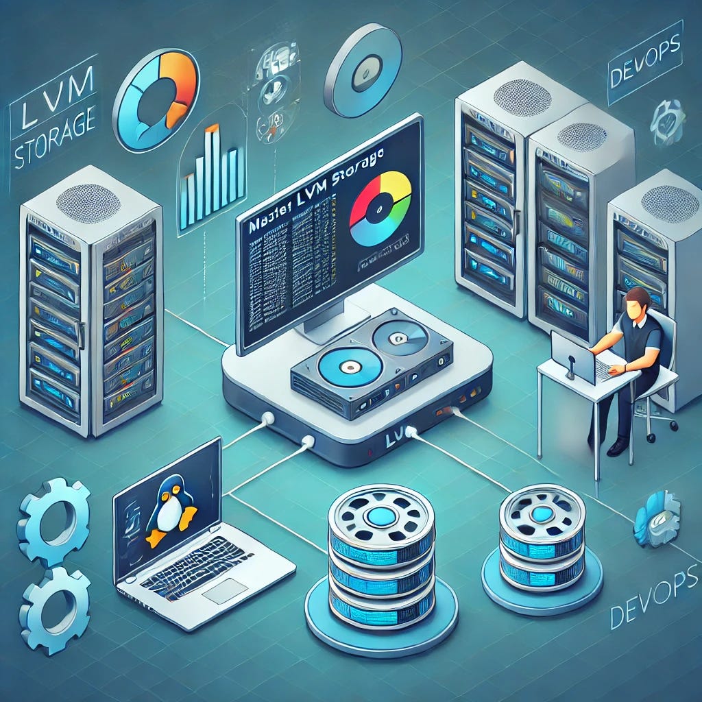 Master LVM Storage: Step-by-Step Guide to LVM Partitioning | by ... Master LVM Storage: Step-by-Step Guide to LVM Partitioning | by ...