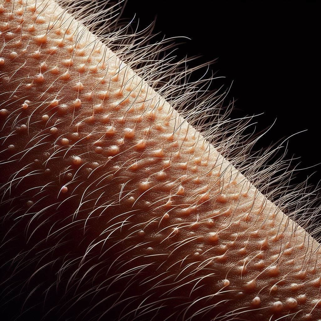Why do we have goosebumps?. Ever wondered about those tiny bumps on ...