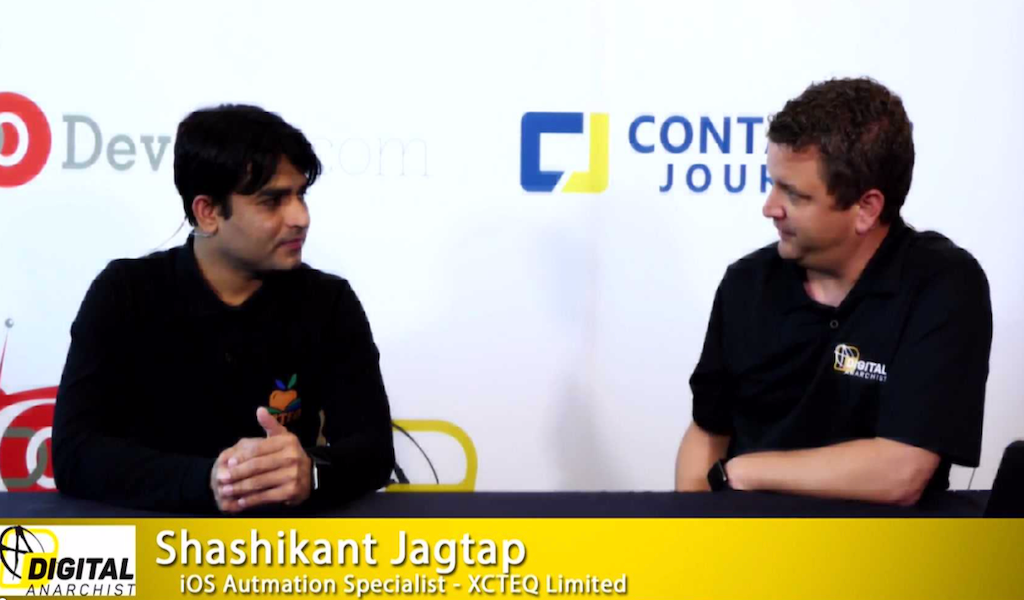 Video Interview with DevOps.com. Original Post: | by Shashikant Jagtap | XCBlog | Medium