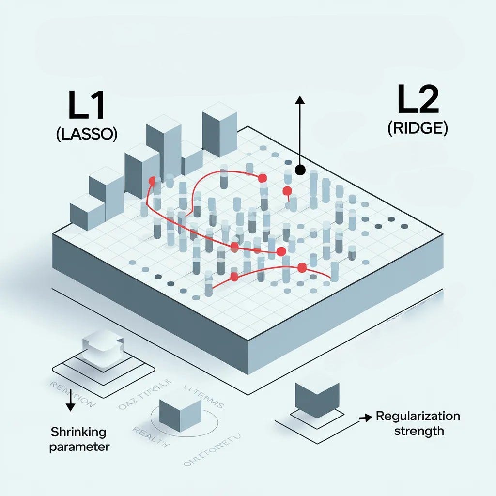 Regularized Regression In Machine Learning | by A.I Hub | Dev Genius