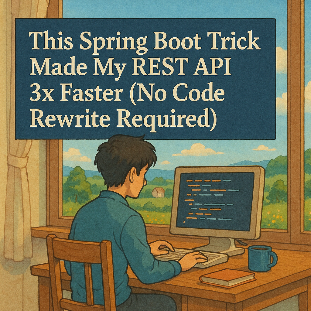 This One Spring Boot Trick Made My REST API 3x Faster (No Code Rewrite Needed) | by Ramesh ...