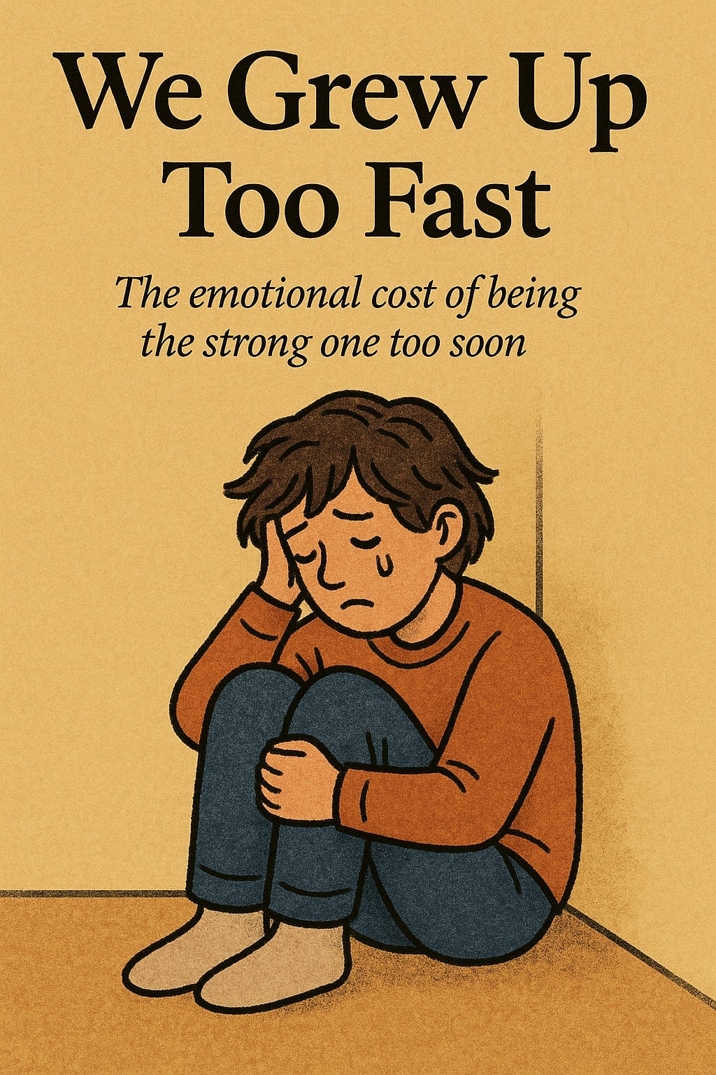 We Grew Up Too Fast. The emotional cost of being the strong… | by Amna ...