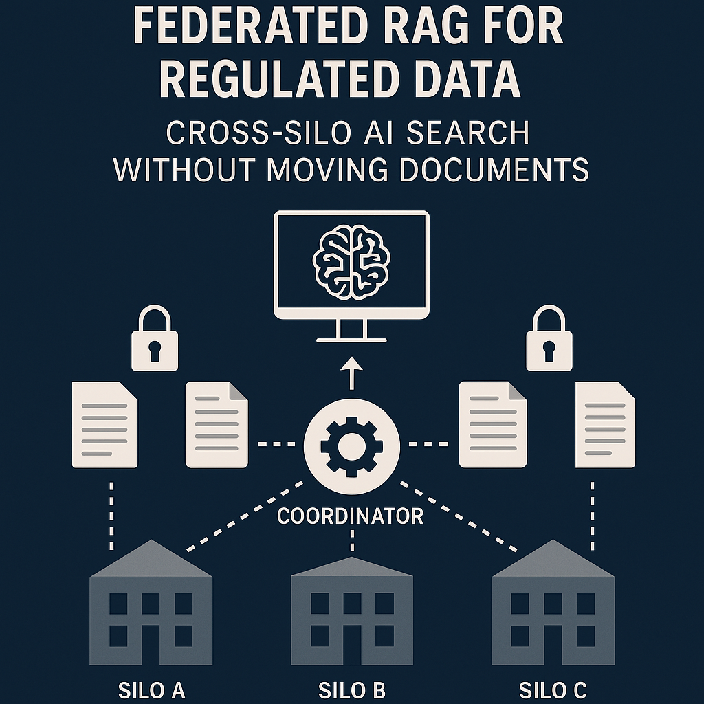 Federated RAG for Regulated Data: Cross-Silo AI Search Without Moving ...