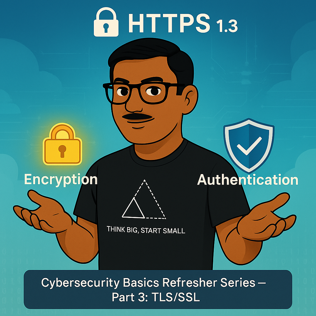 🔒Cybersecurity Basics Refresher Series — Part 3: TLS/SSL Explained — How Secure Communication ...