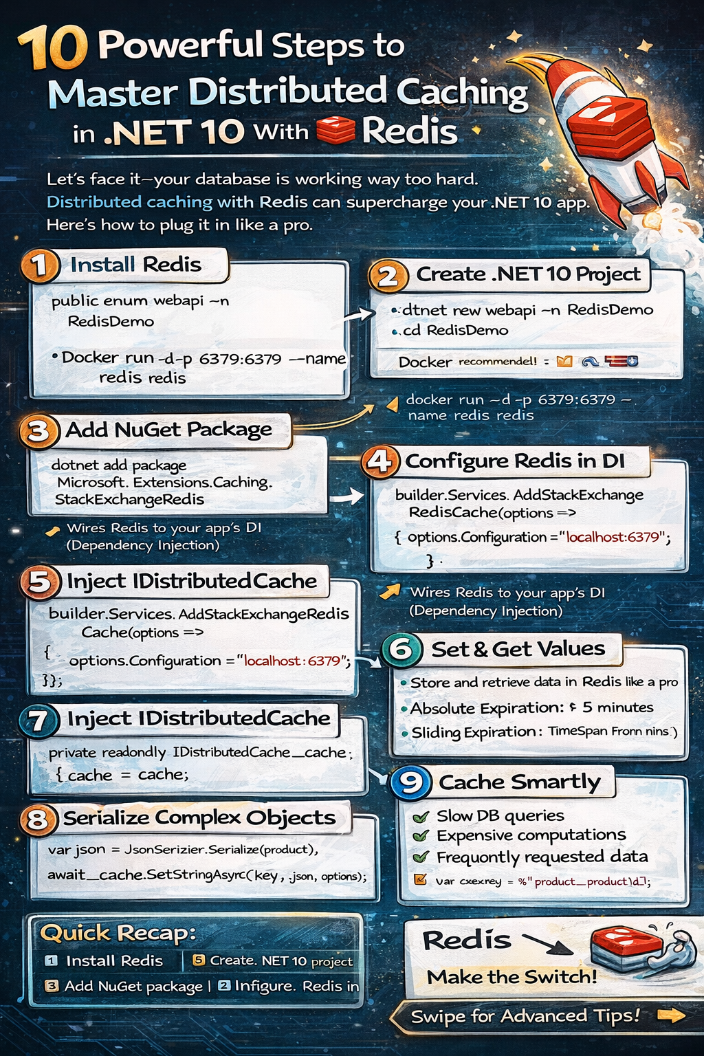 10 Powerful Steps to Master Distributed Caching in .NET 10 With Redis (Without Losing Your ...