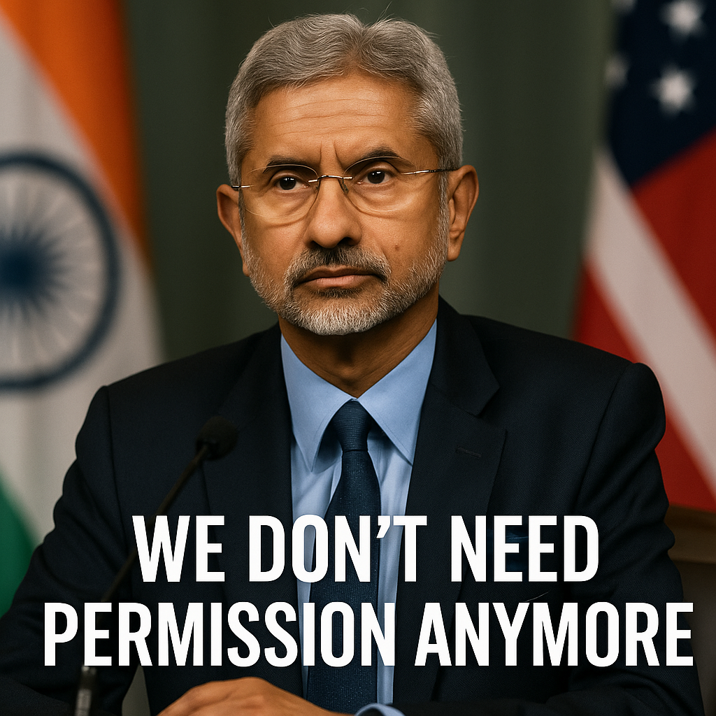 We Don’t Need Permission Anymore: Jaishankar Quietly Dismantles Western ...