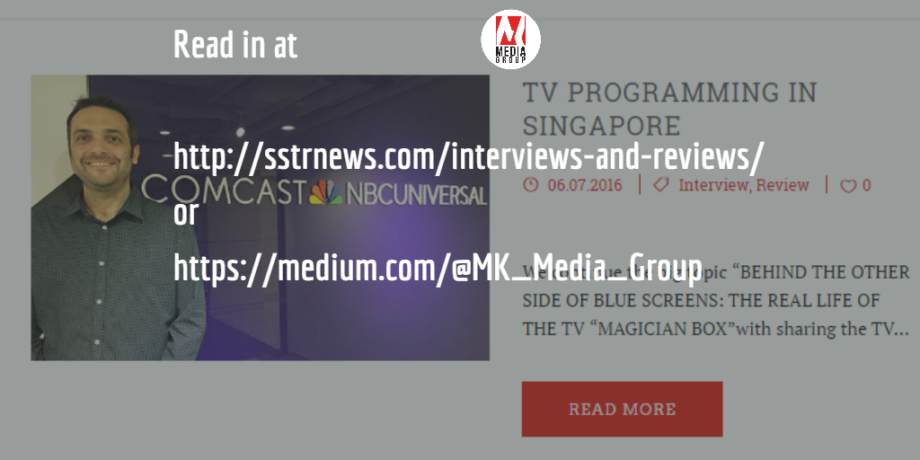 TV PROGRAMMING IN SINGAPORE. Full interview from SSTR | by MK Media Group | Medium
