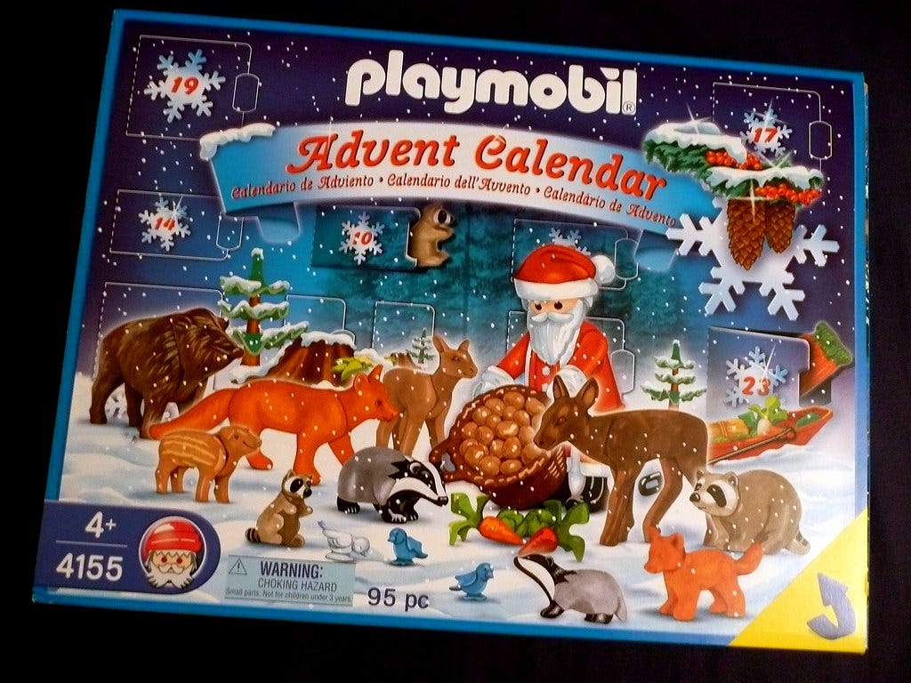The Advent Calendar- a lesson. Advent calendar found online- creative ...
