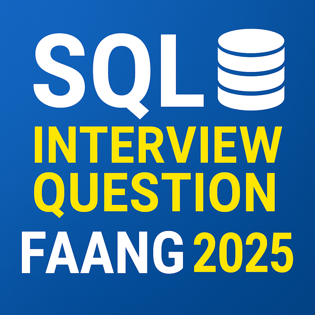 SQL Interview Prep 2025: FAANG Starter Questions | by Byte-Sized Wisdom | Medium