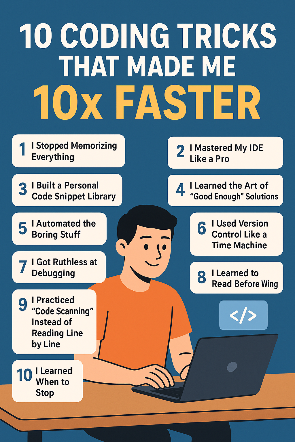 10 Coding Tricks That Made Me 10x Faster (From My Own Experience) | by ...