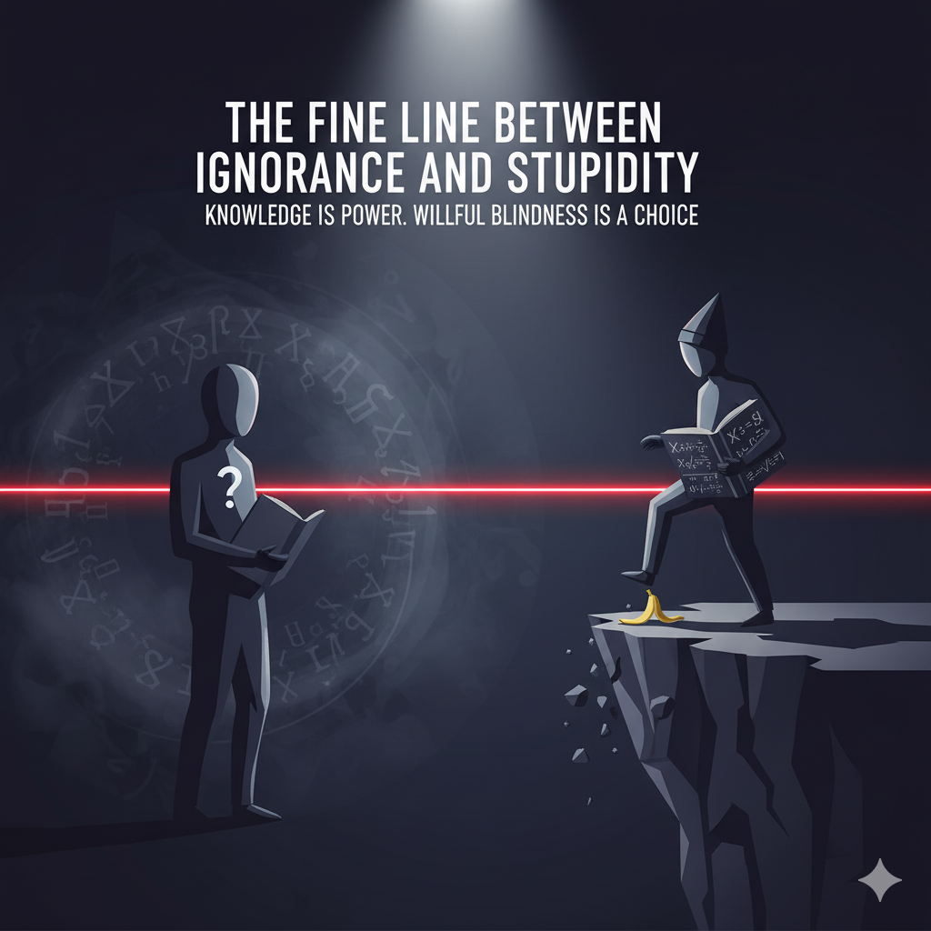 The Fine Line Between Ignorance and Stupidity | by Jummai Bukar ...