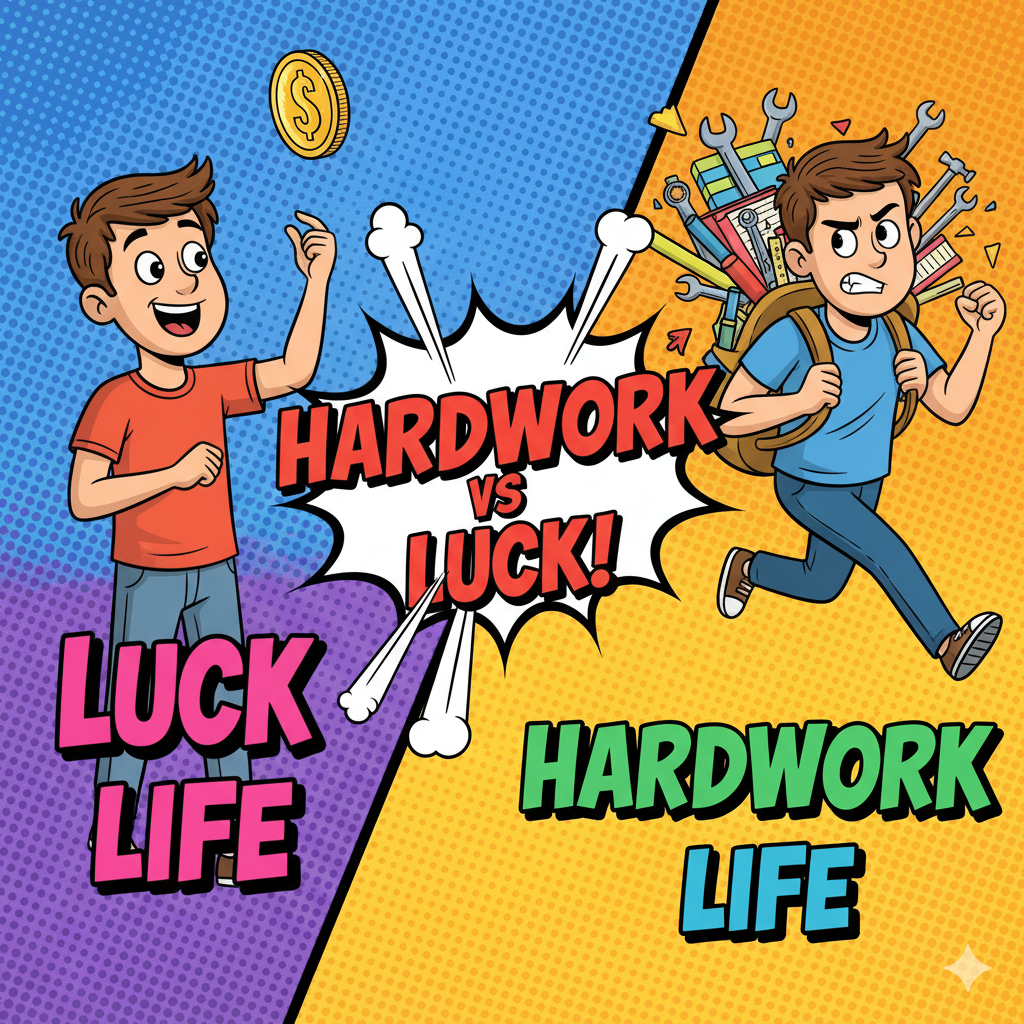 “Hard Work or Luck: Which One Truly Matters?” | by Nash Rae | Sep, 2025 ...