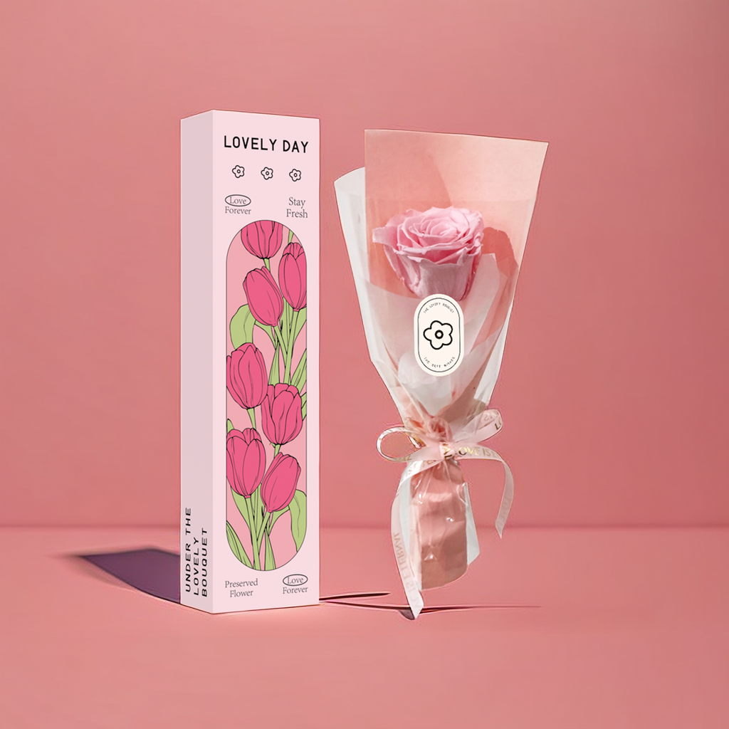 The Single Preserved Rose: A Timeless Symbol of Love Indulge in the ...