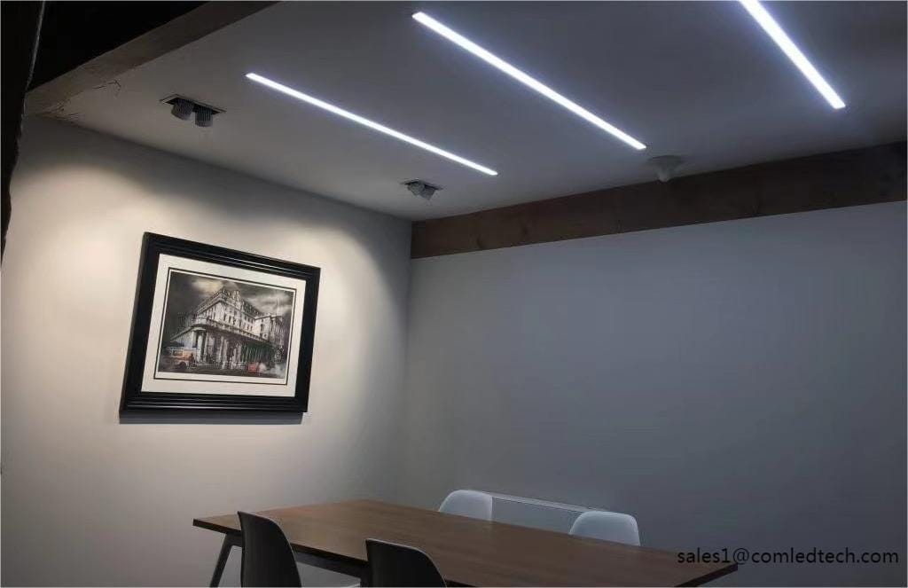 LED vapor tight strip flicker-free batten fixture application in ...