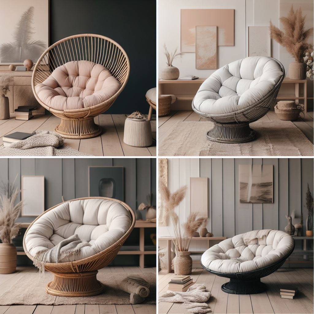 Decor Delight : Pairing Papasan Chairs with Your House | by Mr G Saini | Jan, 2024 | Medium