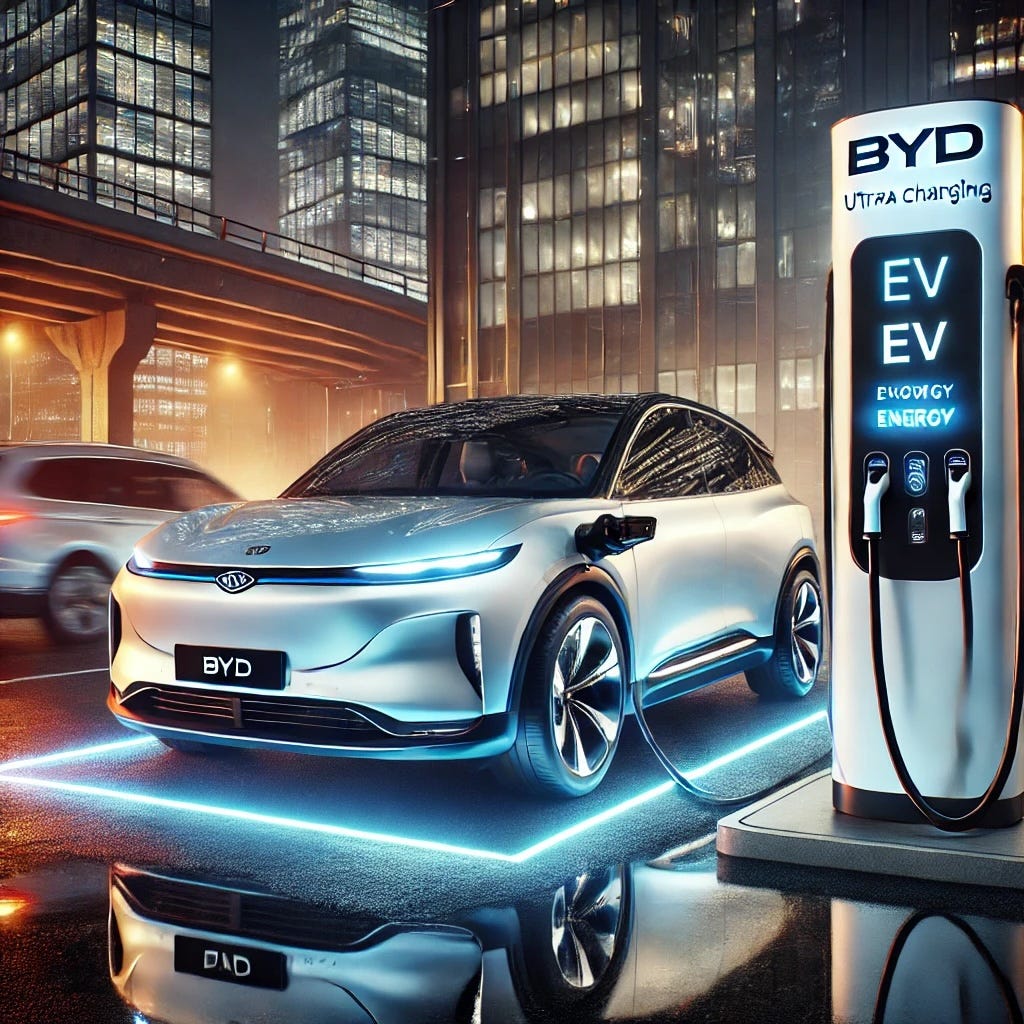 How BYD’s high-speed EV chargers could leave Tesla in the slow lane ...