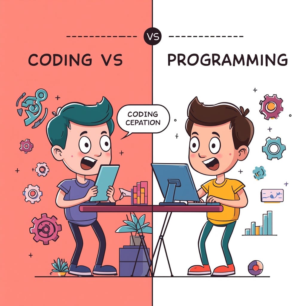 Coding vs Programming: Why This Debate Refuses to Die | by Rasathurai Karan | Javarevisited | Medium