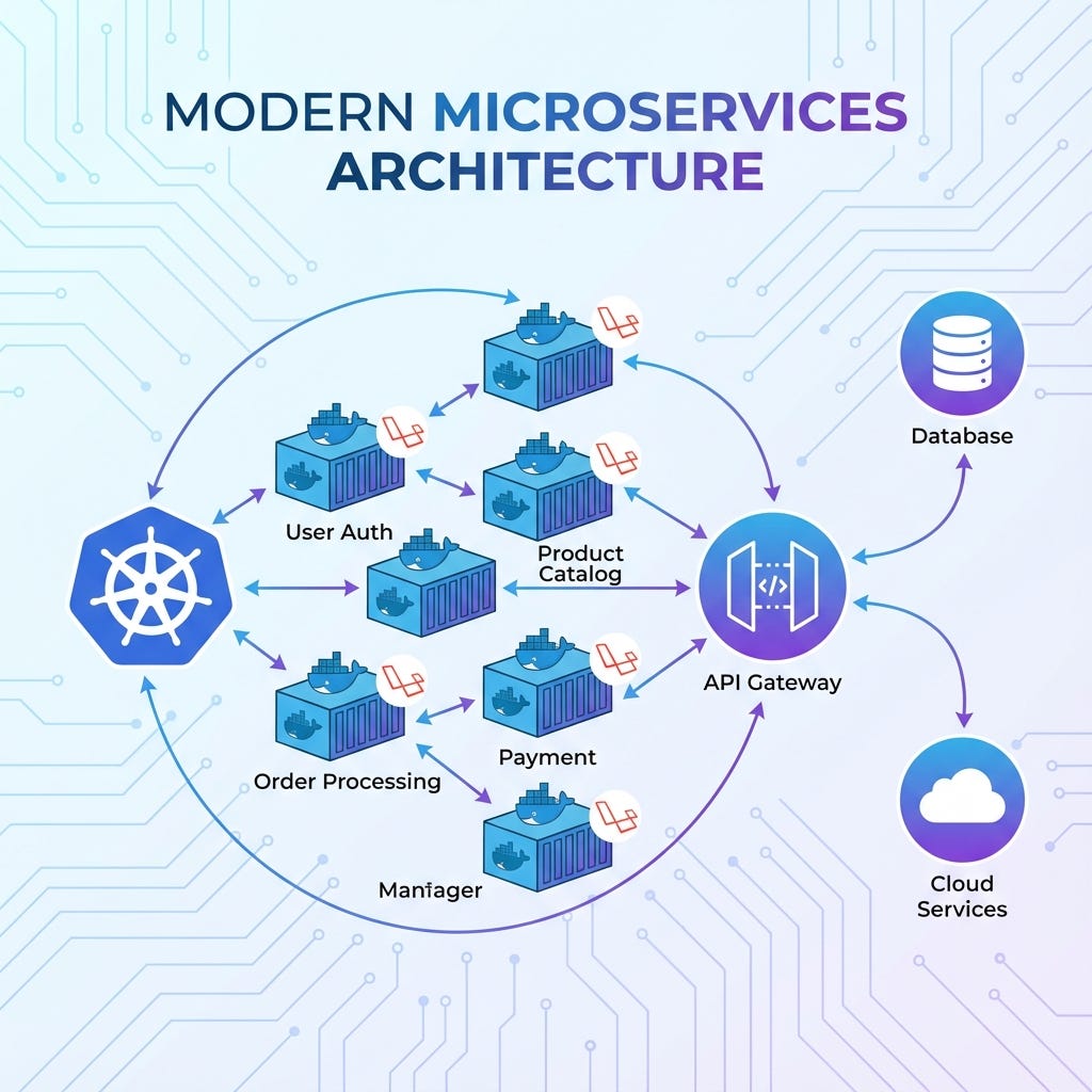 Building Scalable Microservices with Laravel and Docker | by Mradul Sharma | Medium