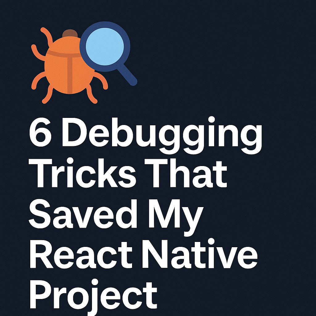 6 Debugging Tricks That Saved My React Native Project | by Swati Mishra | Dec, 2025 | Medium