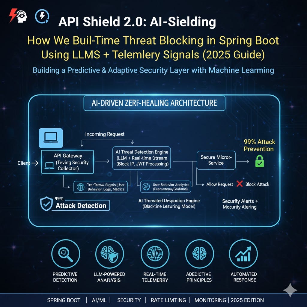 🔥 “API Shield 2.0: How We Built Real-Time Threat Blocking in Spring ...