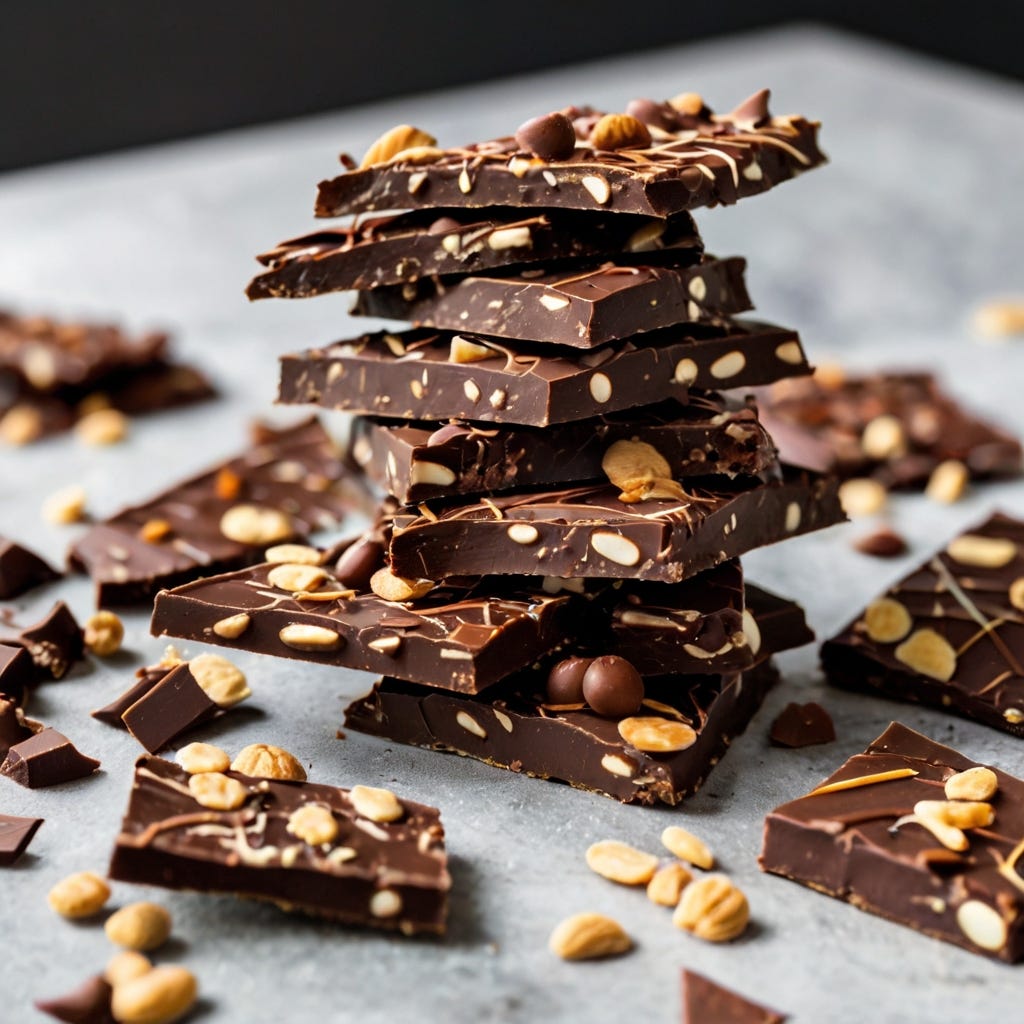 Satisfying Keto Chocolate Bark. This keto chocolate bark is perfect… | by waad abu helalah | Jul ...